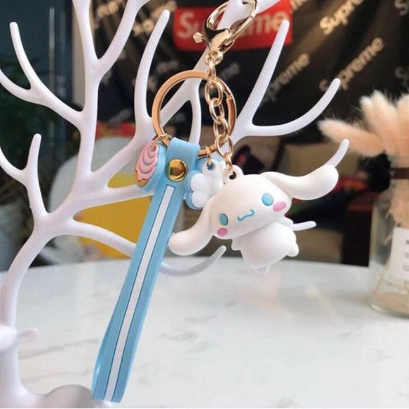 Sanrio | Accessories | New Cinnamoroll 3d Keychain Laynard With Charms ...
